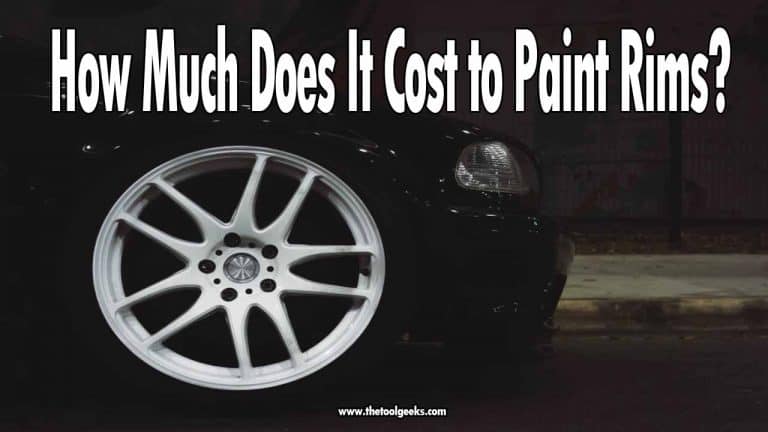 How Much Does It Cost to Paint Rims (& Learn How to Calculate It)
